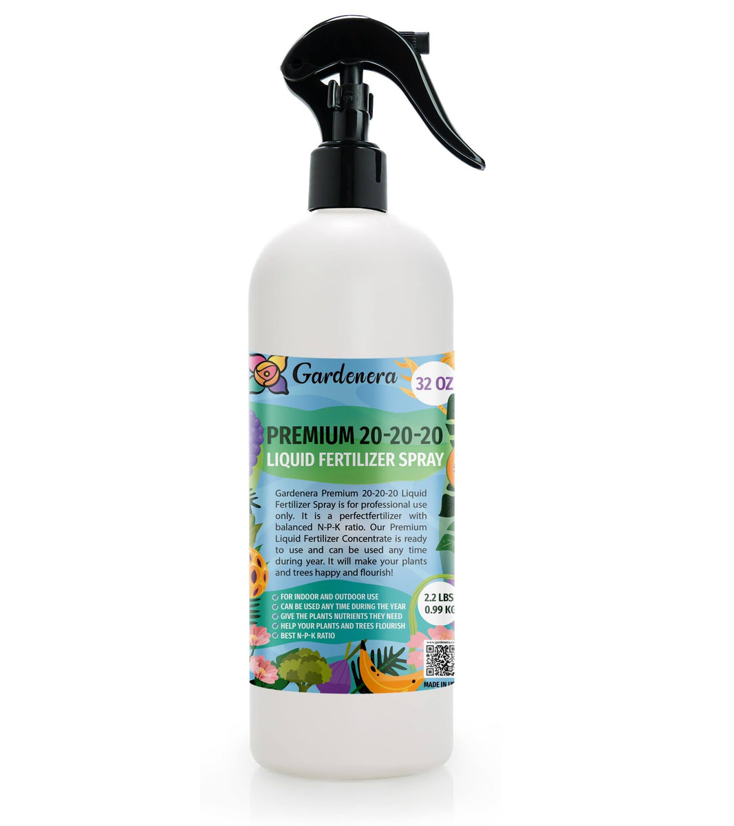 All-Purpose 20-20-20 Liquid Fertilizer Spray for Lawns, Grass, Plants ...