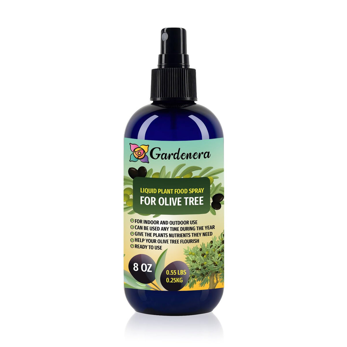 Gardenera Professional Olive Tree Superfood Spray Mist for Home Garden ...