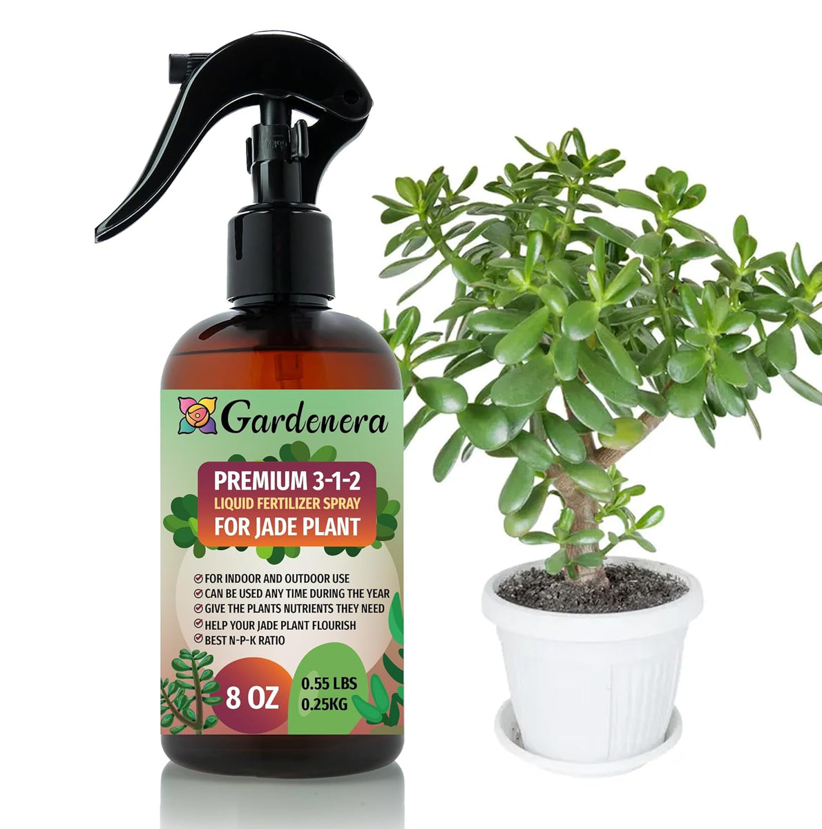 Gardenera Proffesional JADE PLANT Spray Fertilizer Mist for Home Garde ...