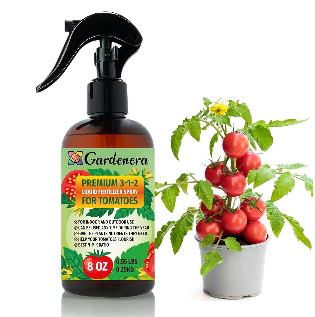 Gardenera Proffesional TOMATO Spray Fertilizer Mist for Home Gardening ...