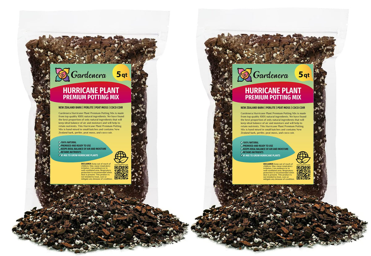 GARDENERA Hurricane Plant Planting Mix - Promotes Steady Growth and Lu ...
