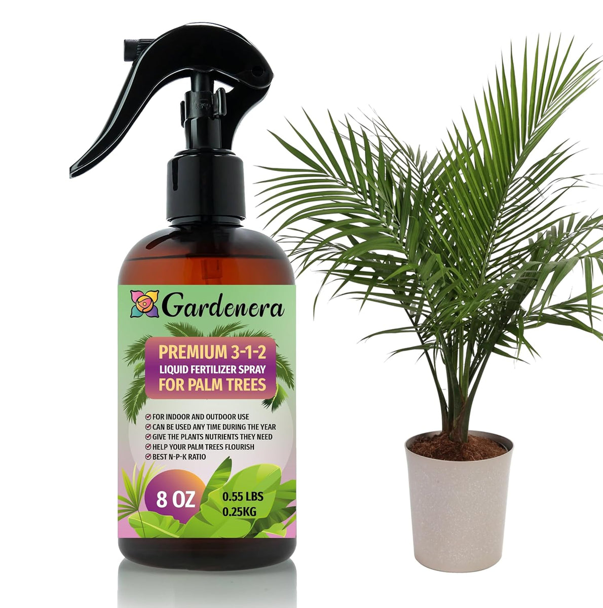 Gardenera Professional PALM TREE Spray Fertilizer Mist for Home Garden ...